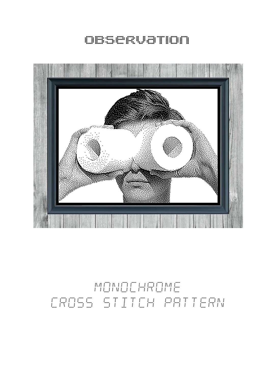 Observation Digital Cross Stitch Pattern Instant Download - Etsy