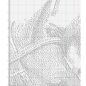 Farewell - Monochrome Cross Stitch Pattern - Easy PDF for Pattern ...