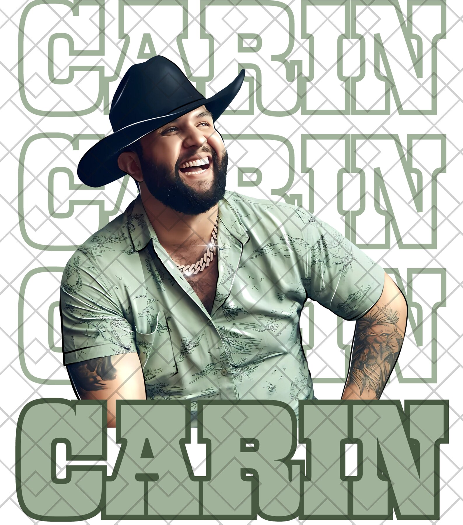 Carin Leon PNG | Carin Leon Sublimation File | Carin Leon File | Camisa ...