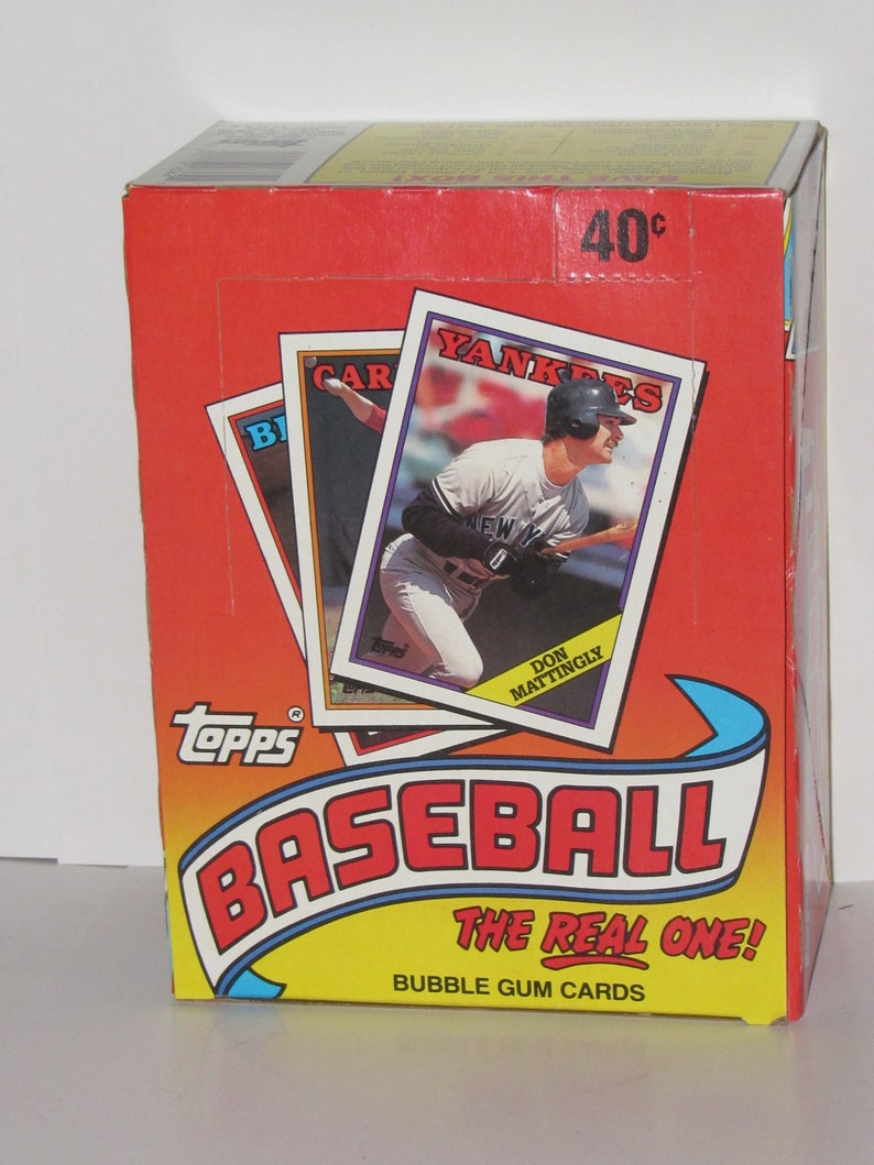 1988 Topps Baseball Unopened Box - Etsy
