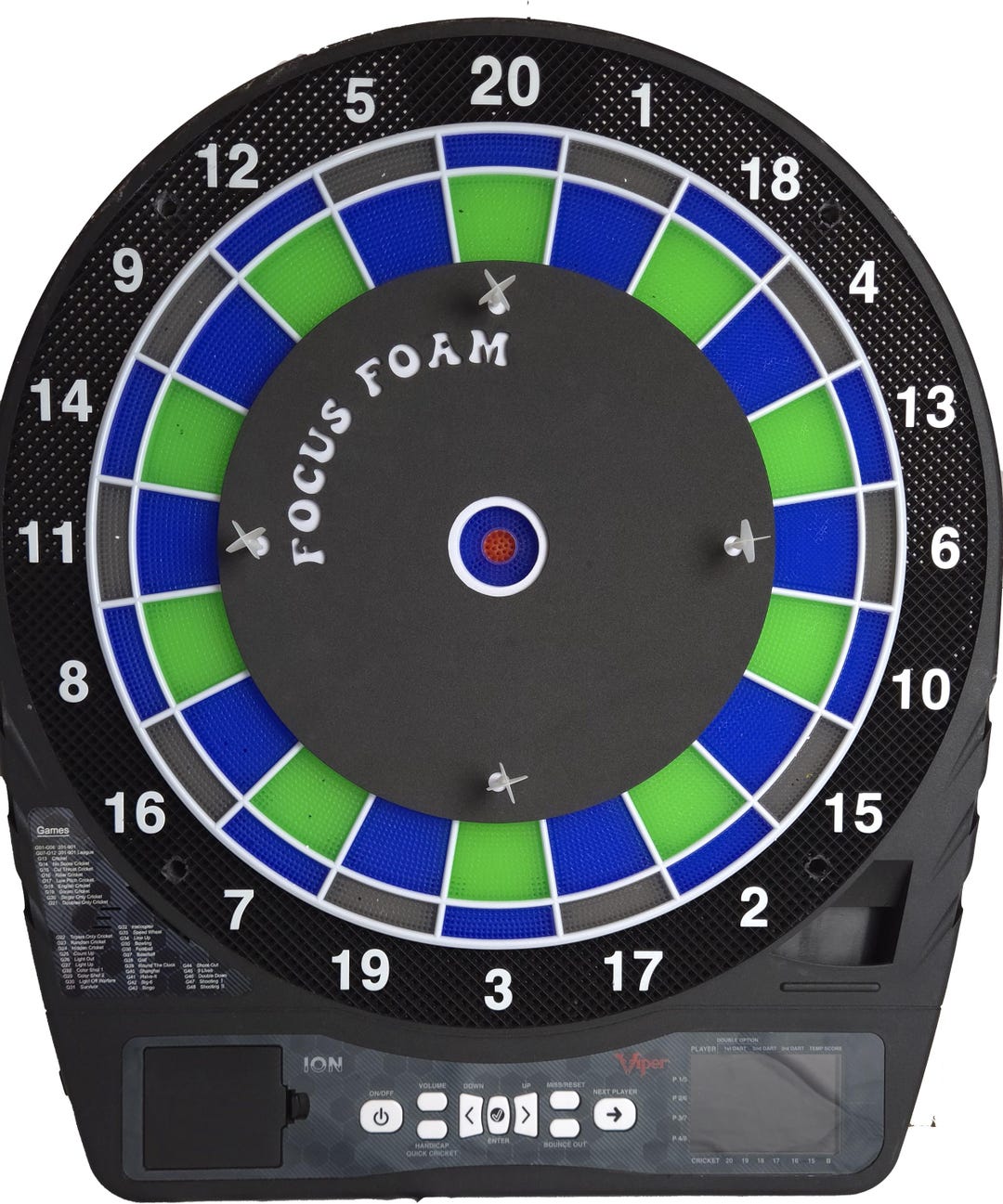 Bull Trainer Soft Tip Pad | Focus Your Aim Score Board | Dart Board ...