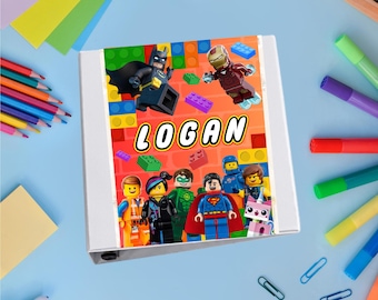 Custom Design Binder Insert Custom Name Folder Folder Insert Name ...