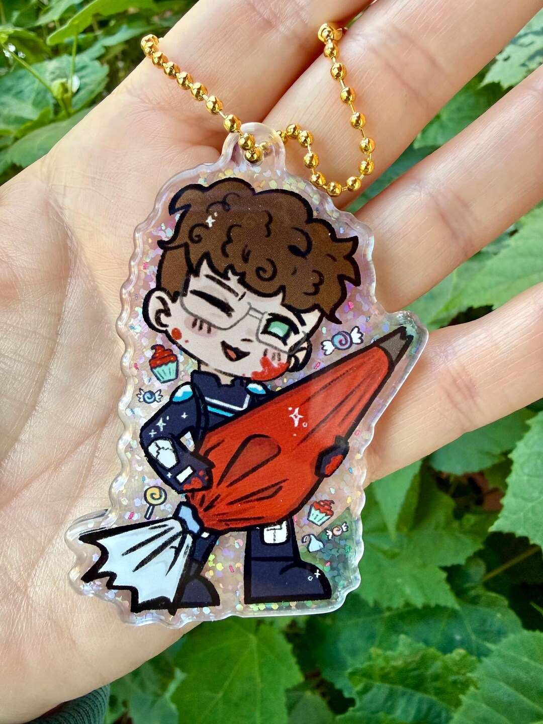 Vigilante Holographic Keychain - Etsy