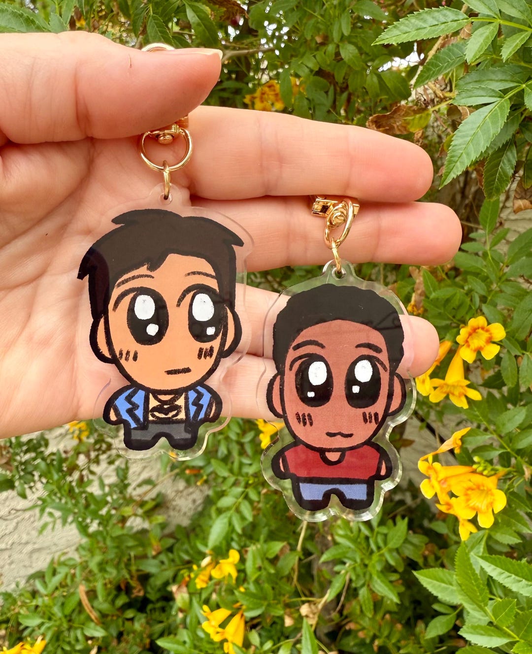 Troy and Abed Keychains Community - Etsy