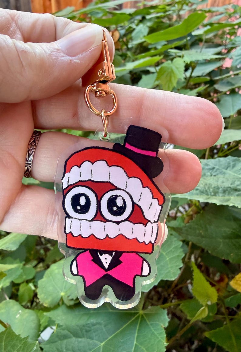 The Amazing Digital Circus Keychains - Etsy