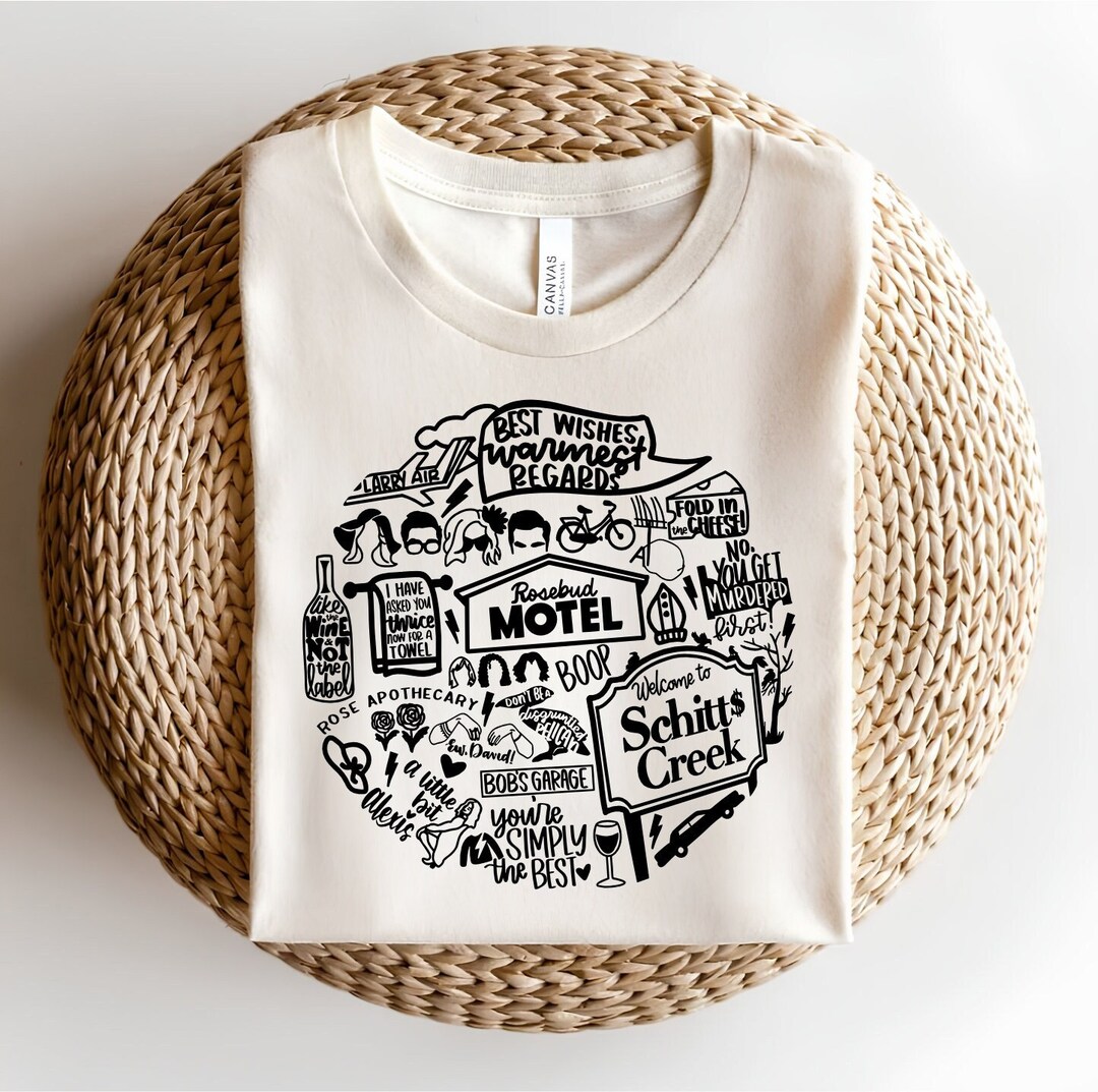 Rosebud Motel Svg Custom Schitt's Creek Collage Svg Schitt's Creek Svg ...