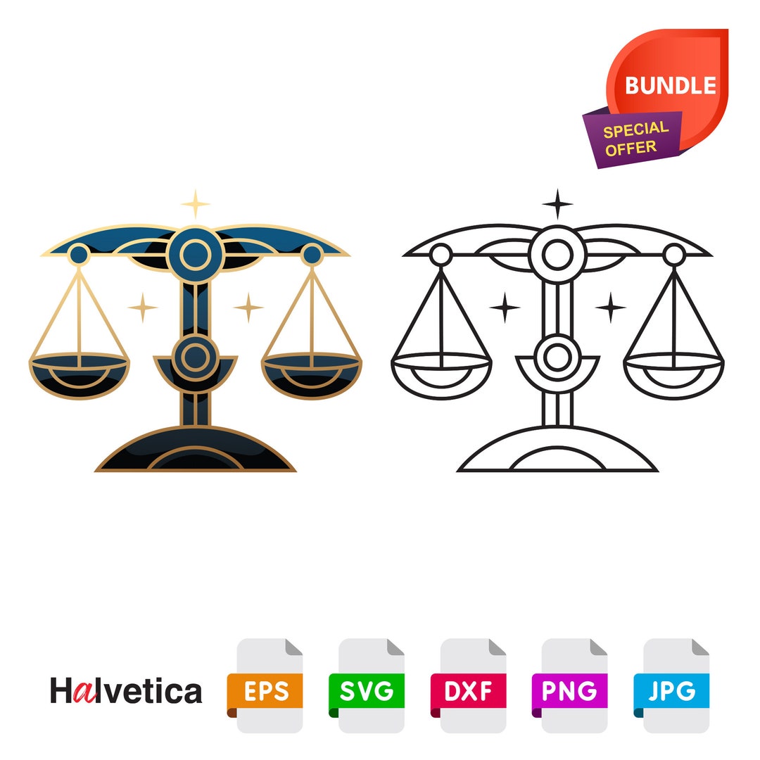 Zodiac Geometric Lineart / Libra / Tattoo / Illustration / Design ...