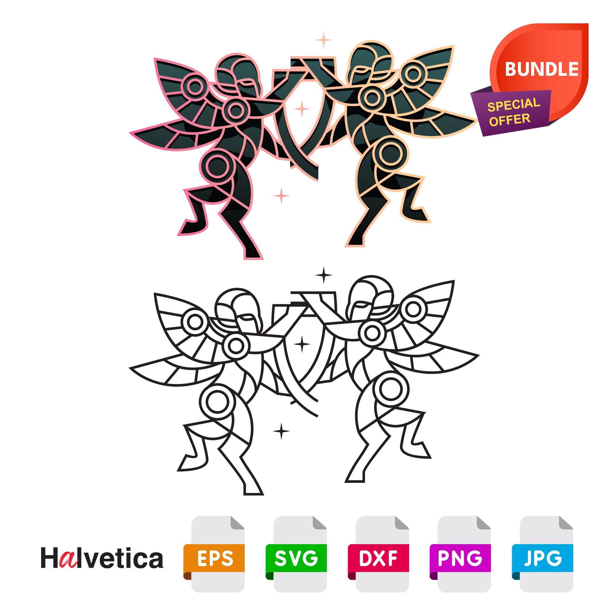 Zodiac Geometric Lineart / Gemini / Tattoo / Illustration / Design ...