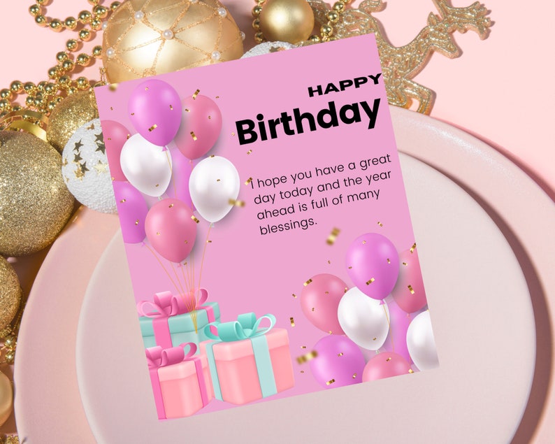 Personalized Birthday Card Customizable Greeting Card Make a - Etsy