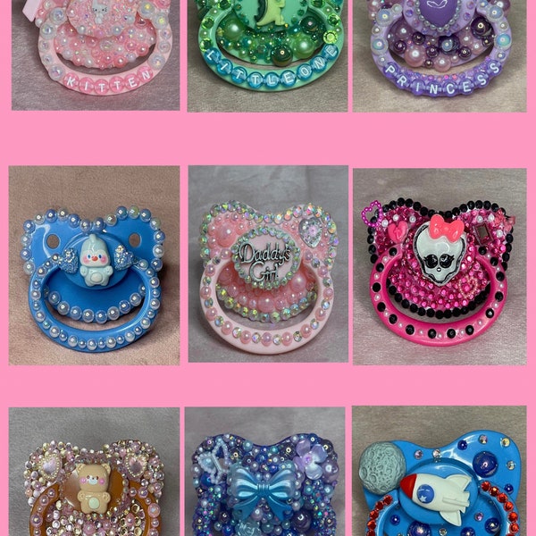Adult Pacifier Custom - Etsy