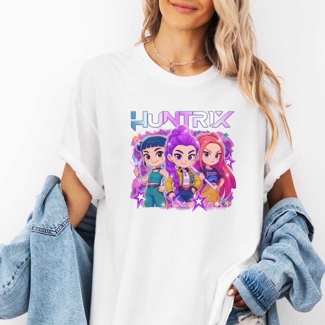 Kpop Huntrix Shirt, Kpop Demon Hunters Shirt, Mira Rumi Zoey Derpy ...