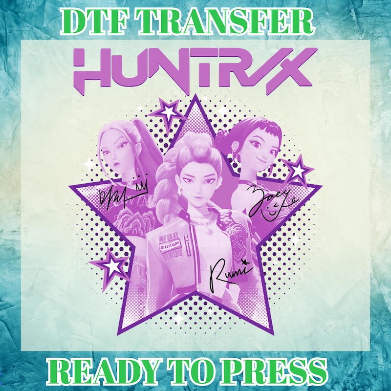 Huntrix Paper Doll - Etsy