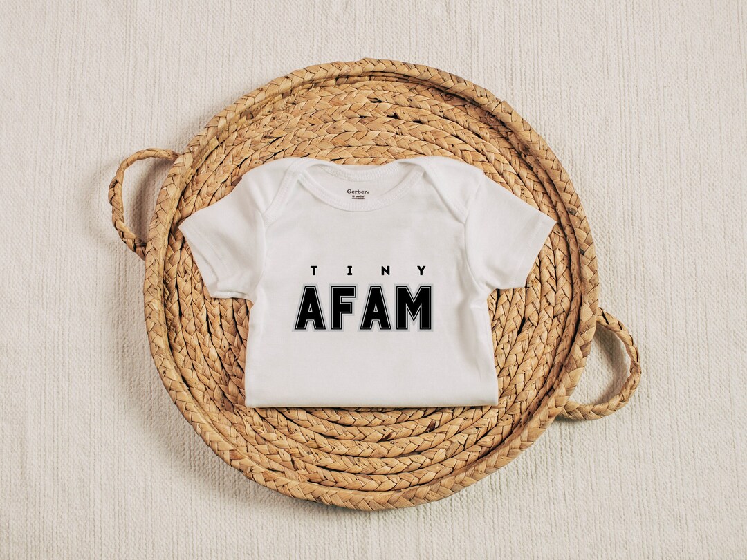 Tiny Afam Filipino Baby Onesie | Organic Cotton Baby Clothes - Etsy