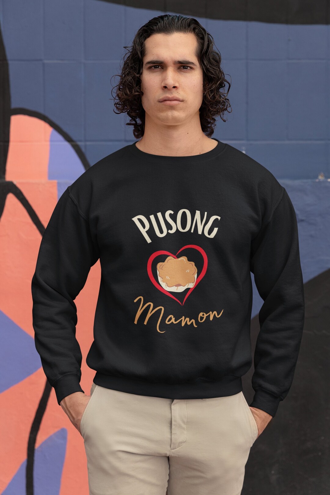 Pusong Mamon | Filipino Sweatshirts for Teens and Adults | Pinoy Pride ...