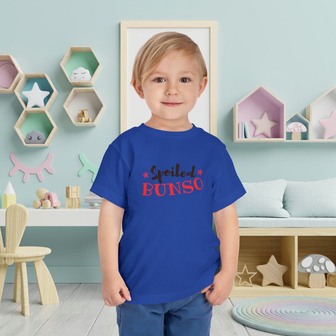 Spoiled Bunso (size 2T-5T) | Filipino Theme Short Sleeves Kids Shirt ...