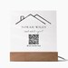 QR Code Sign Real Estate Agent QR Code Sign Qr Code Social Media Sign ...