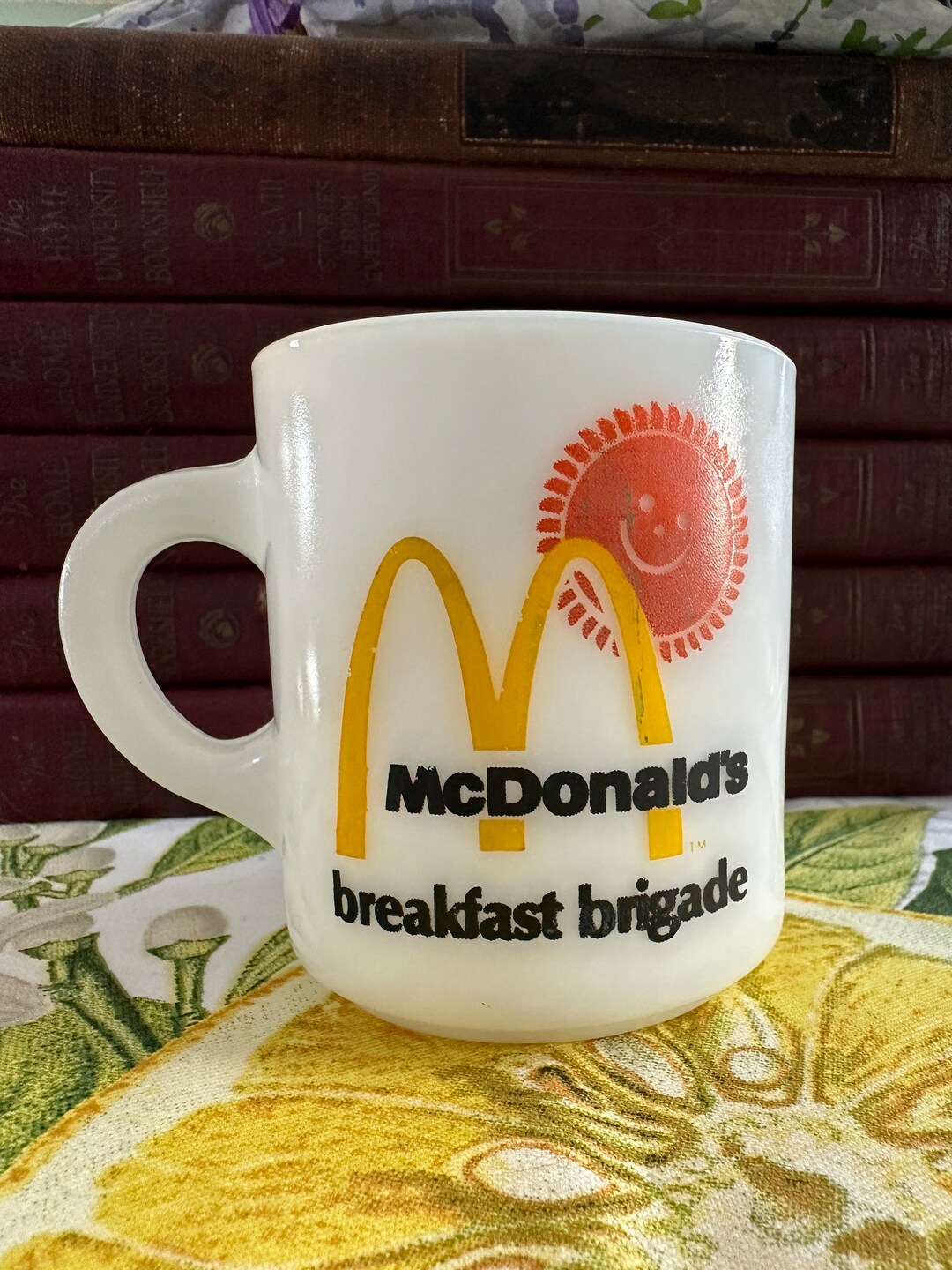 Vintage Mcdonalds Breakfast Brigade Sunshine White Coffee Cup - Etsy
