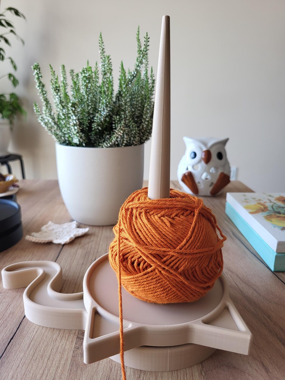 Cat-shaped Yarn Spinner Digital Download for Crocheters & Knitters, STL ...