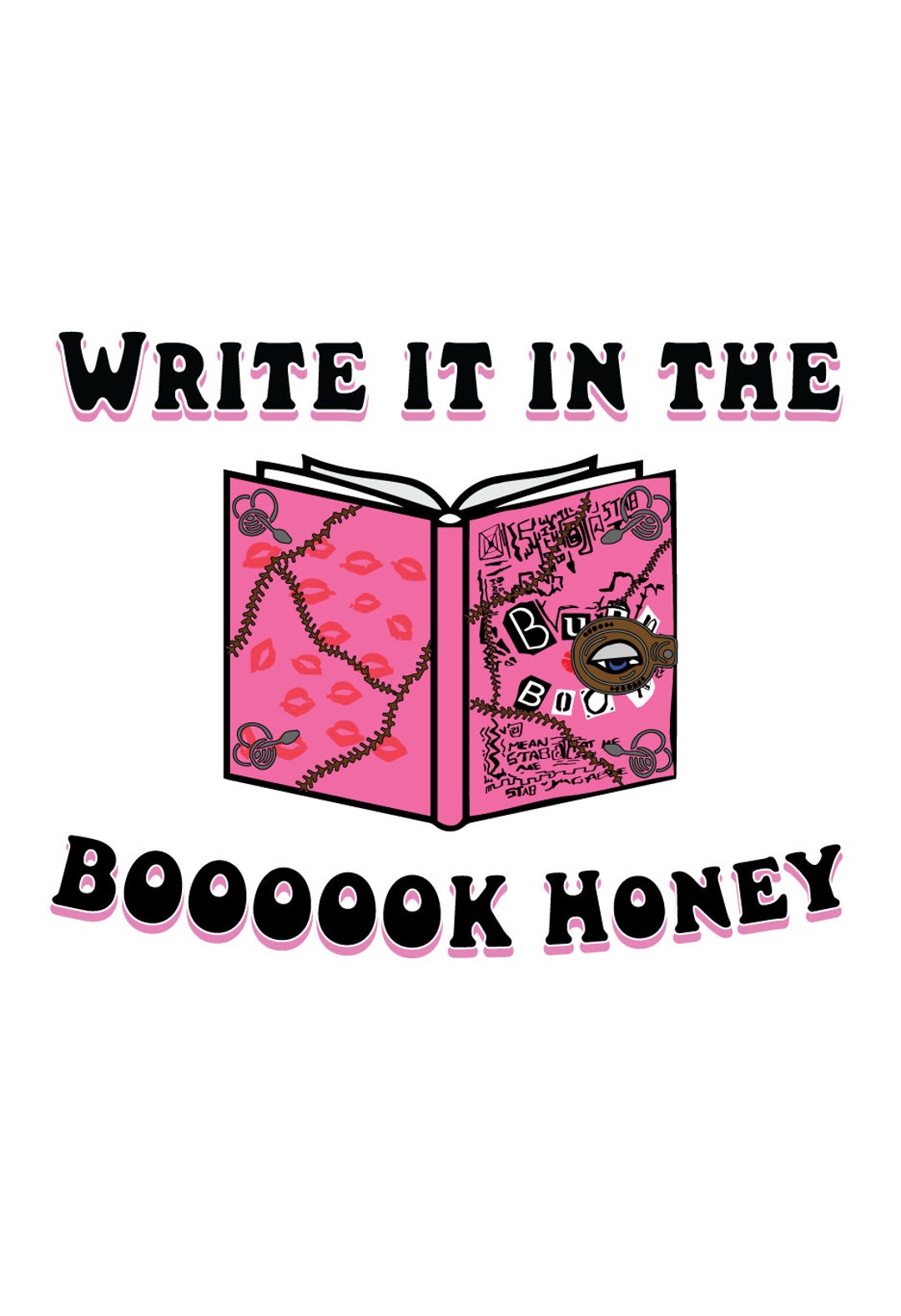 Write It in the BOOOOOK Digital File PNG - Etsy