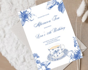 Physical Personalised Afternoon Tea, Garden Party, High Tea Wild ...