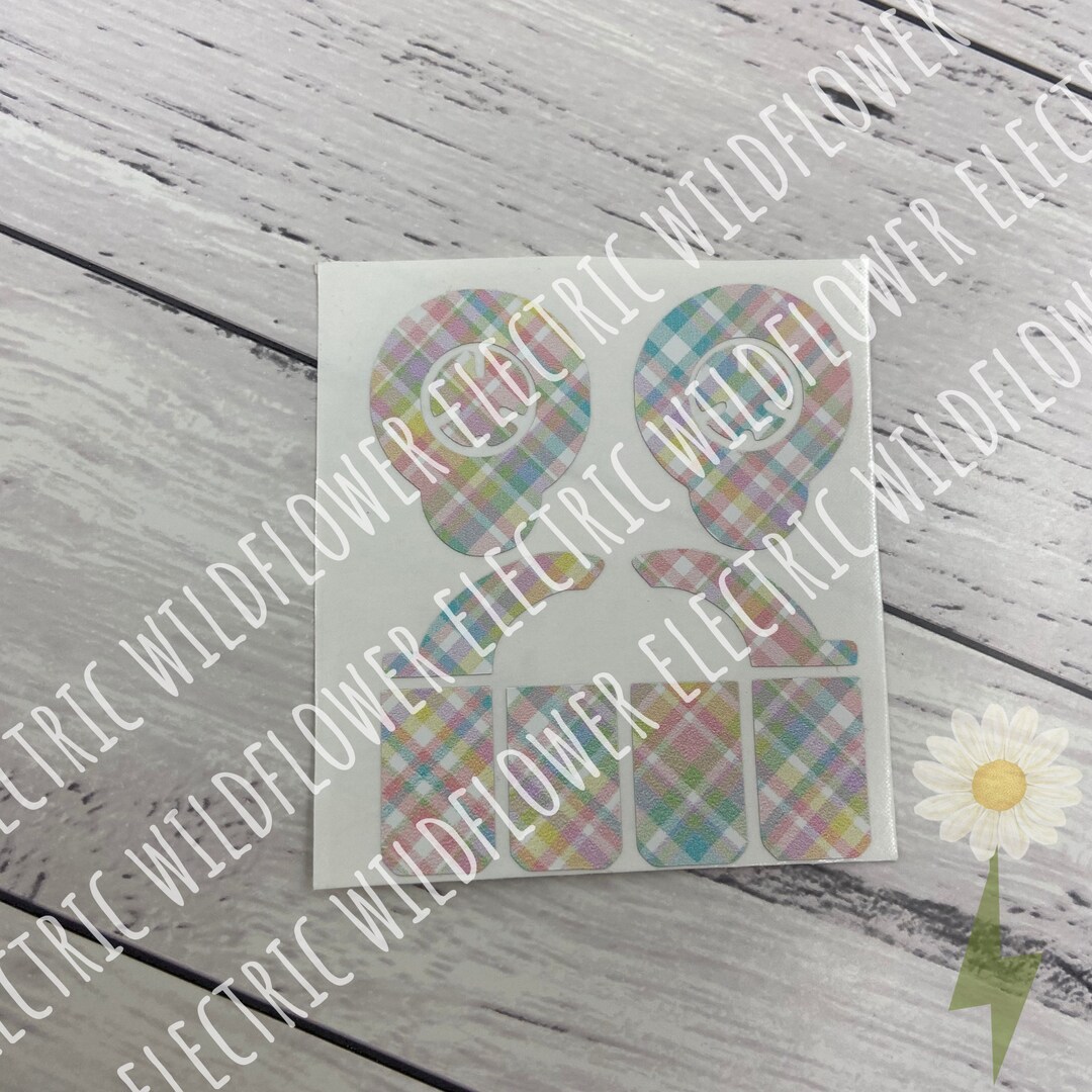 Pastel Plaid N8 Cochlear Implant Skins - Etsy