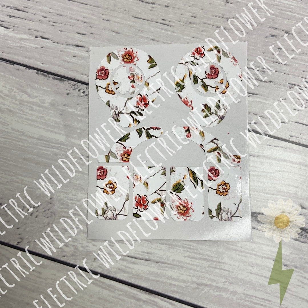 Red Flowers N8 Cochlear Implant Skins - Etsy