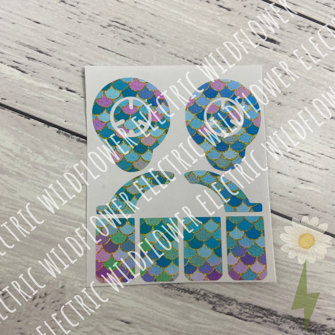 Mermaid Scales N8 Cochlear Implant Skins - Etsy