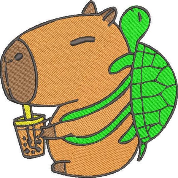 Kawaii capibara - Etsy México