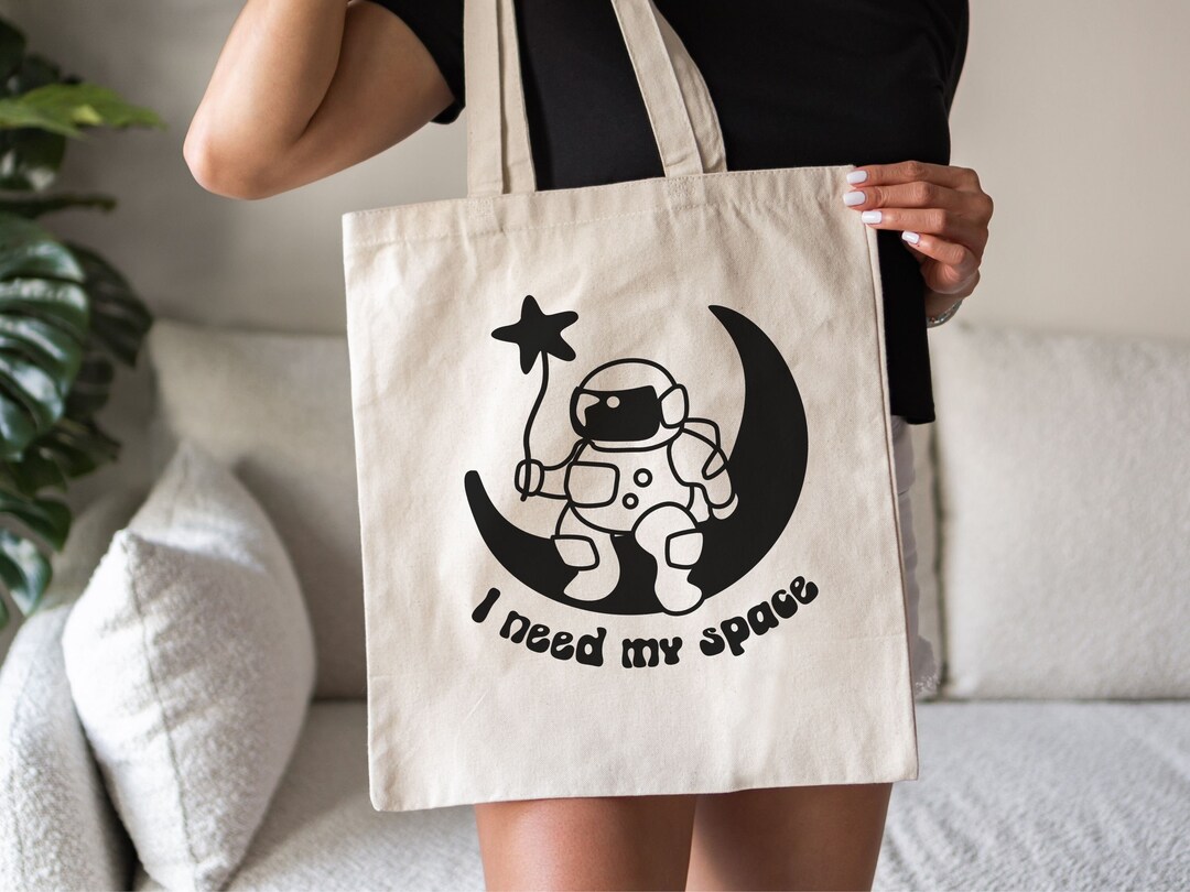Funny Outer Space Kids Tote Bag, Birthday Gift for Introvert,gift Idea ...