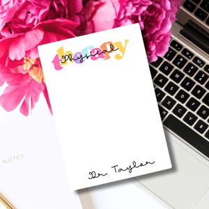Personalized Physical Therapist Notepad,personalized Post-it® Notes Pad ...