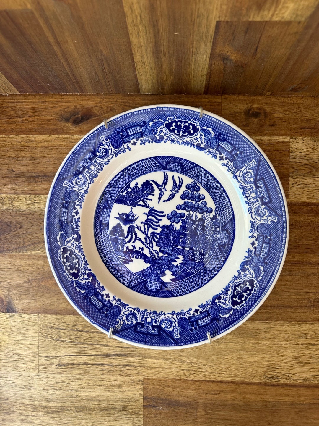 Willow Ware Royal China 10 Dinner Plate - Etsy