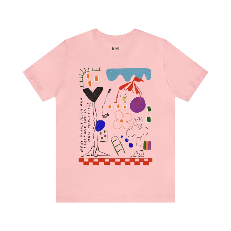 T-shirt Contemporary Design Modern Art Teeshirt Gift for Creatives Tee ...