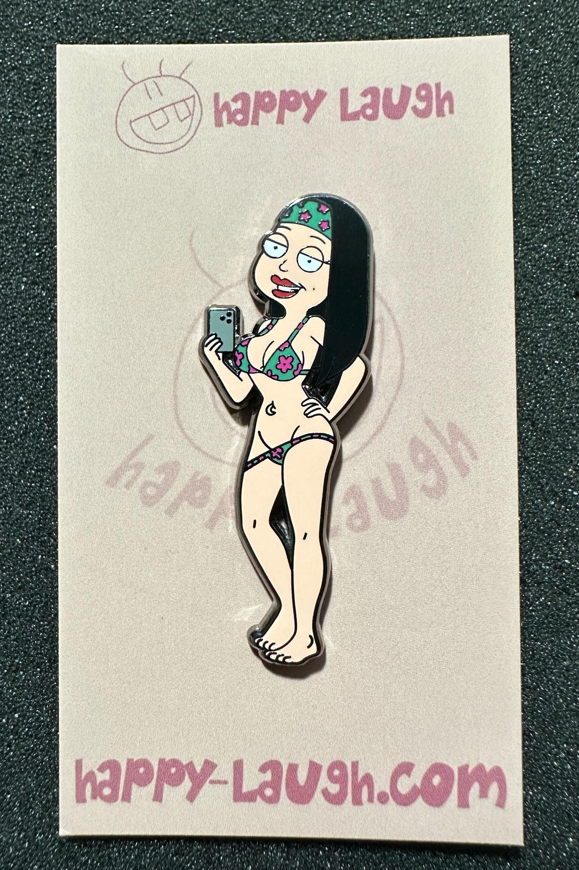 Hayley Bikini Selfie Waifu Lewd Pin - Etsy