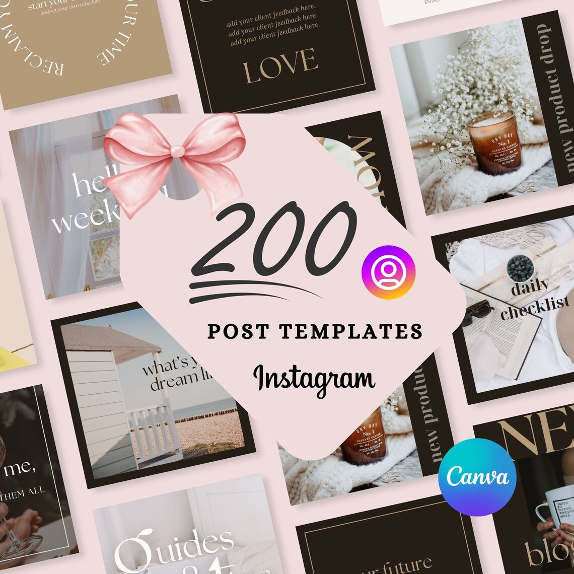 Engagement Instagram Post Templates,marketing Templates, IG Engagement ...
