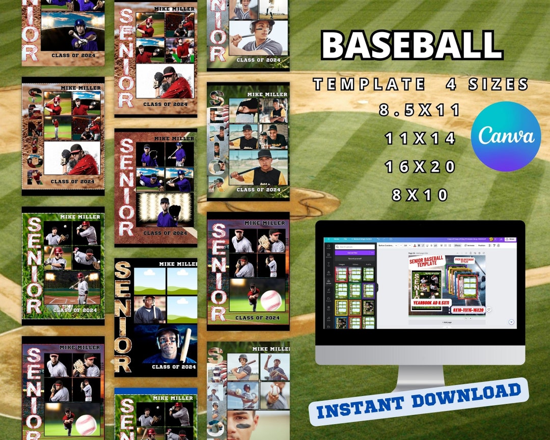 Capture and Cherish Senior Baseball Memories With Our Versatile ...