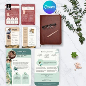 Author Media Kit Canva Templates: Press Kit Template - Etsy