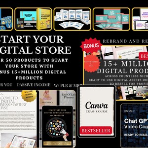 Digital Down Load Store Start Up,business Video Course,master Resell ...