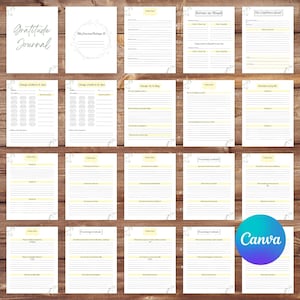 Master Resell Gratitude Journal , Canva Template, MRR & PLR Commercial ...