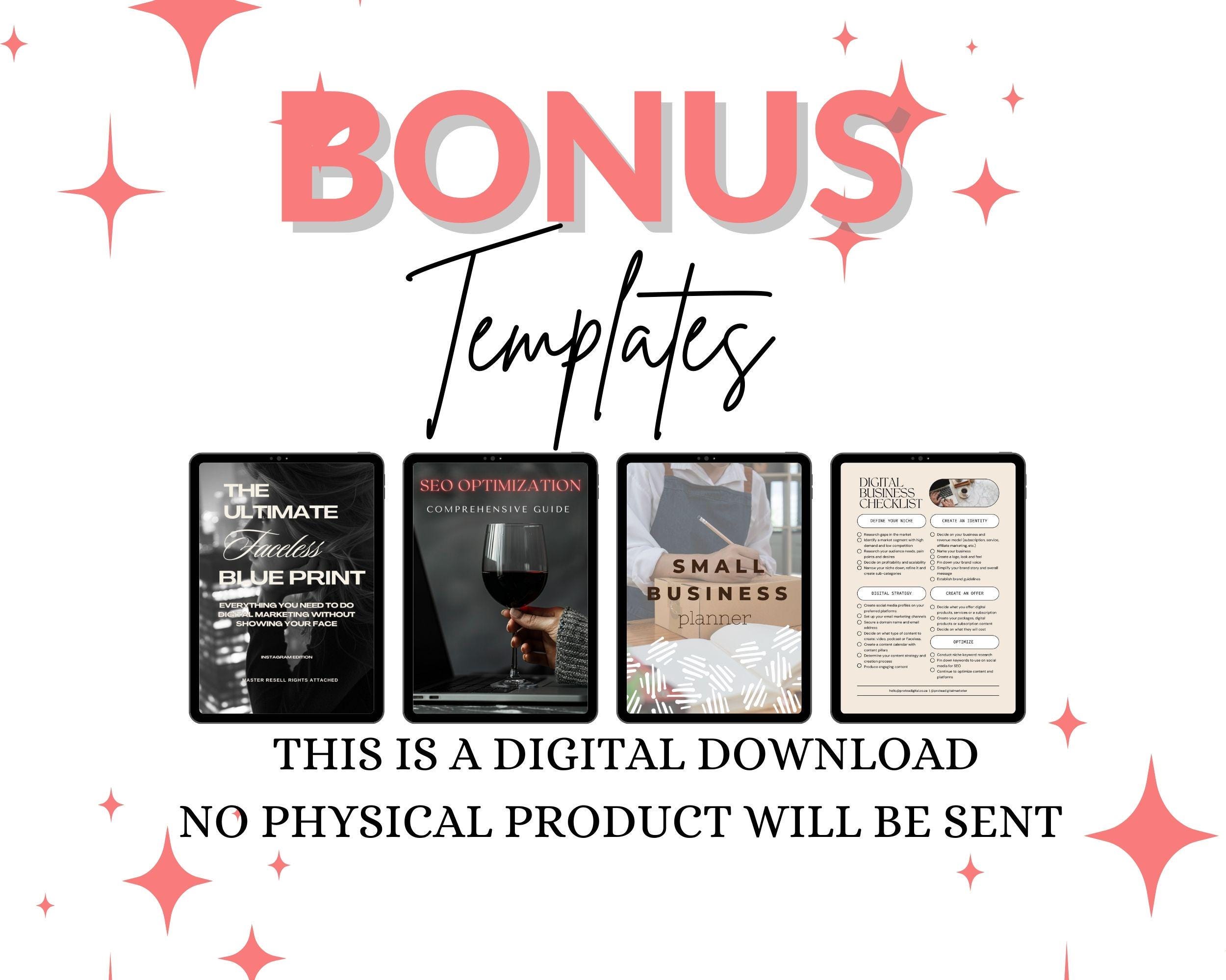 Canva Crash Course: PLR/MRR Digital Product Templates (PDF) - Etsy