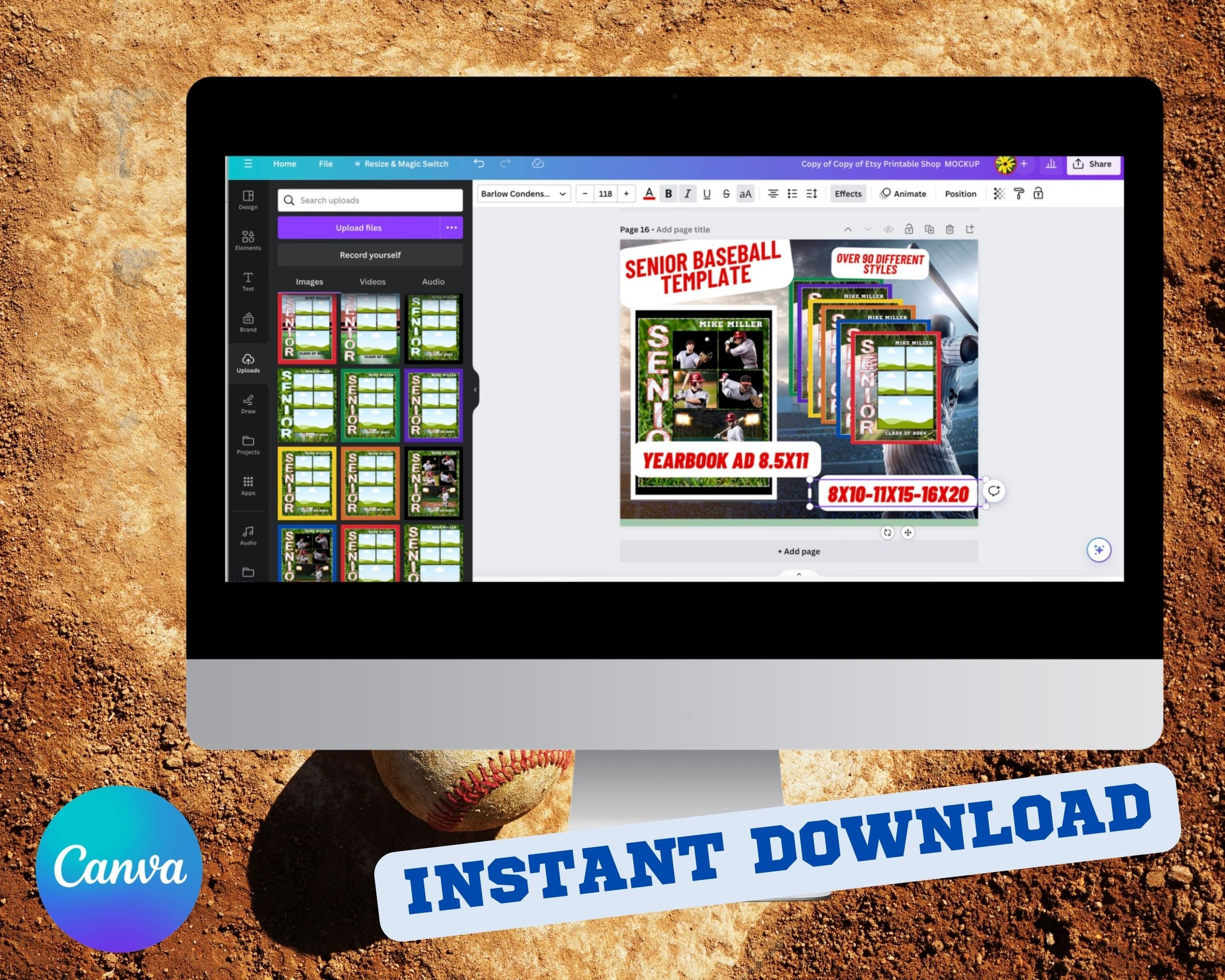Capture and Cherish Senior Baseball Memories With Our Versatile ...