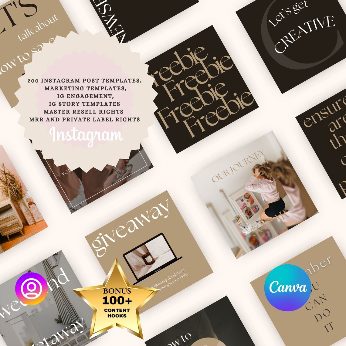 Engagement Instagram Post Templates,marketing Templates, IG Engagement ...
