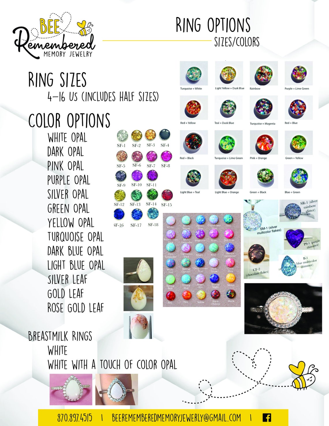 Cremation Memory Ashes Rings & Jewelry Round - Etsy