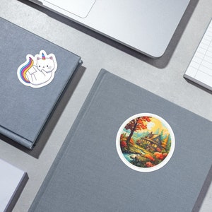 Printable Cozy Cottage Sticker Pack | Aesthetic Cottagecore Stationery ...