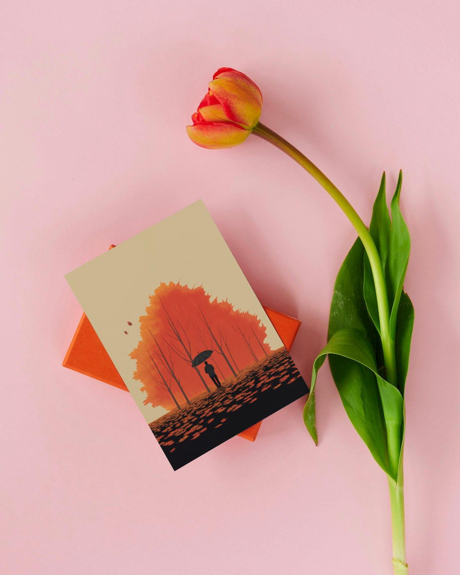 Autumn Leaves Postcard Collection - Set of 12 - Digital Download - Etsy