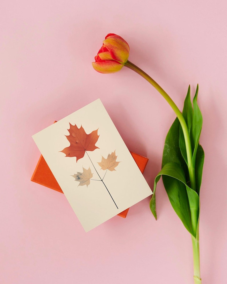 Autumn Leaves Postcard Collection - Set of 12 - Digital Download - Etsy