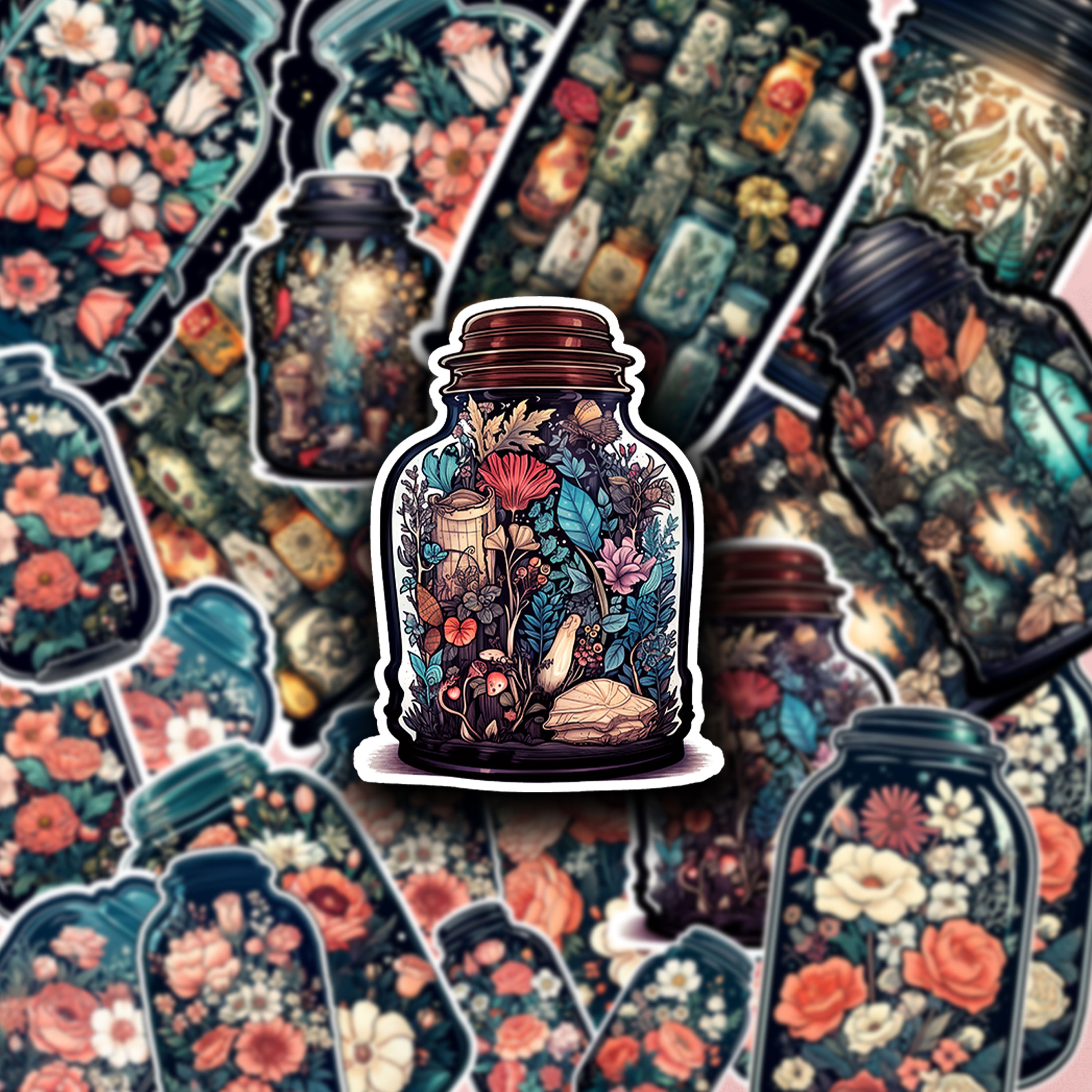 12-piece Sticker Pack Instant Download PNG Files Dark and Mystical ...