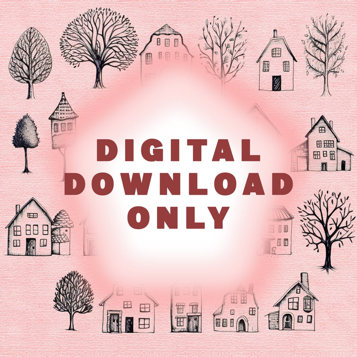 Printable Cozy Cottage Sticker Pack Aesthetic Cottagecore - Etsy