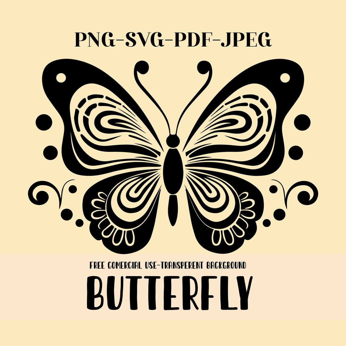 Butterfly Svg Flower Butterfly Svg Floral Butterfly Svg - Etsy