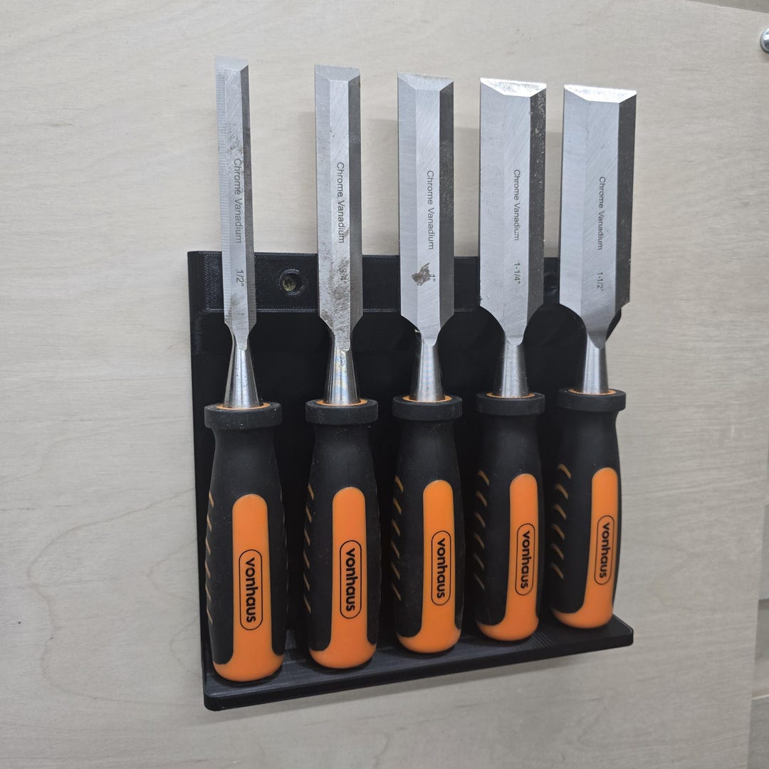Wall Mount Magnetic Chisel Rack - Etsy