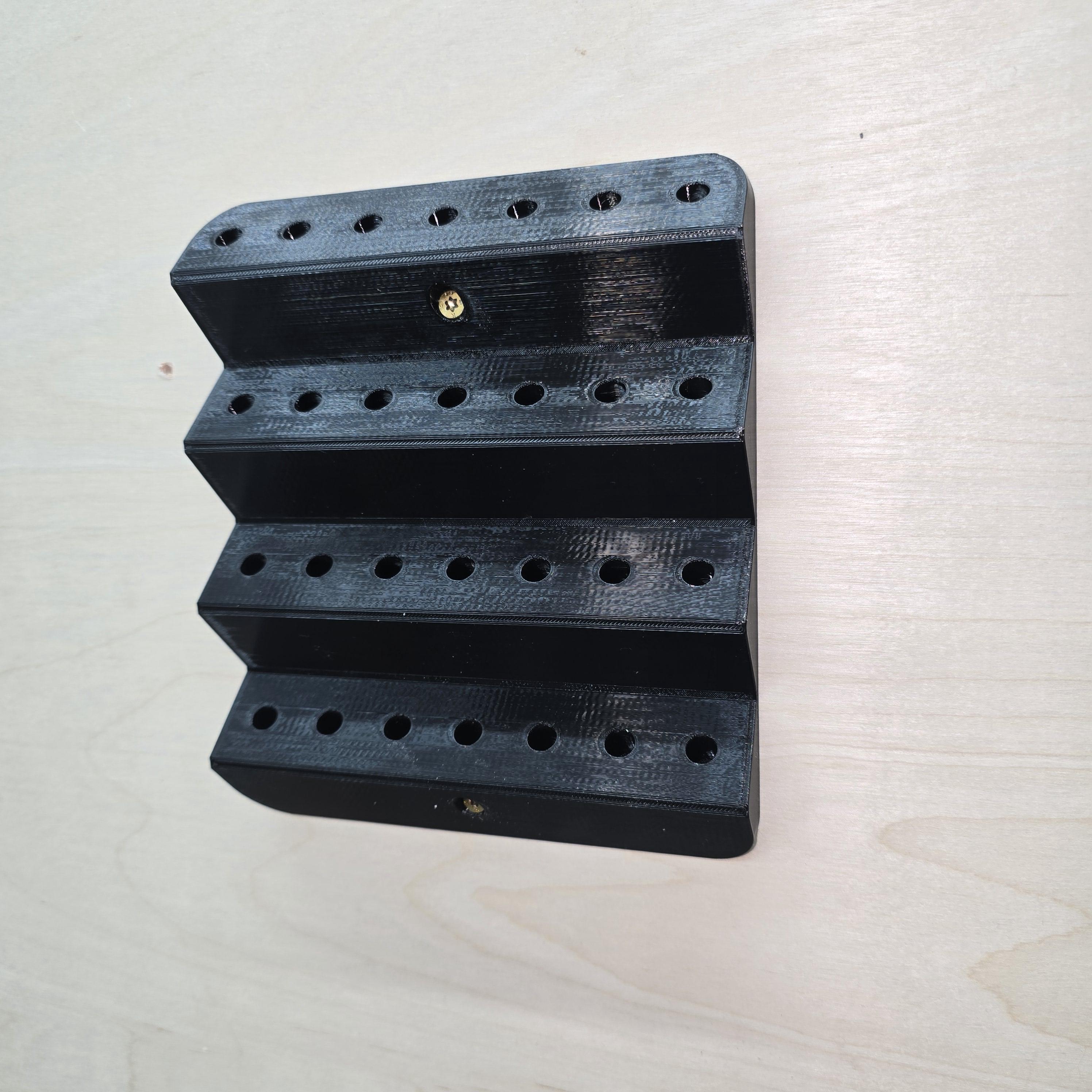 Wall Mount Tiered Bit Rack - Etsy